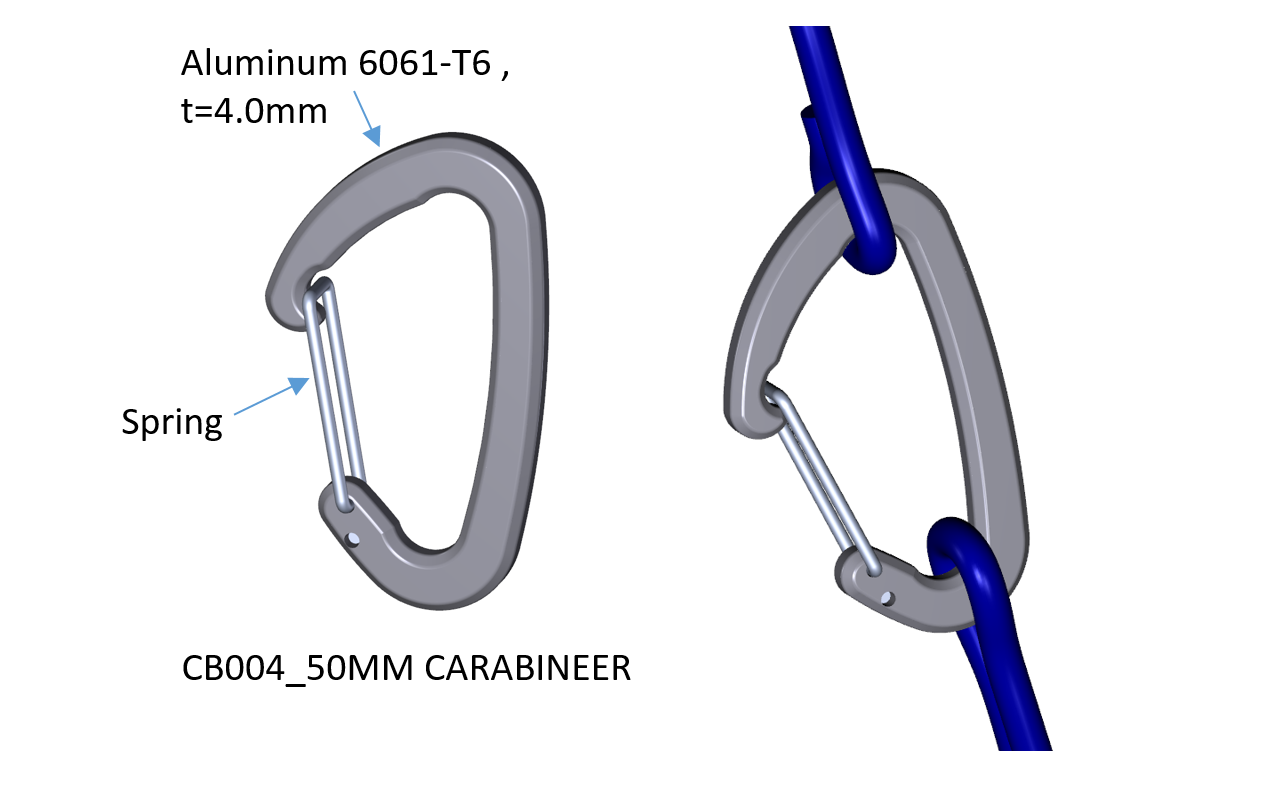CB004_50MM CARABINEER